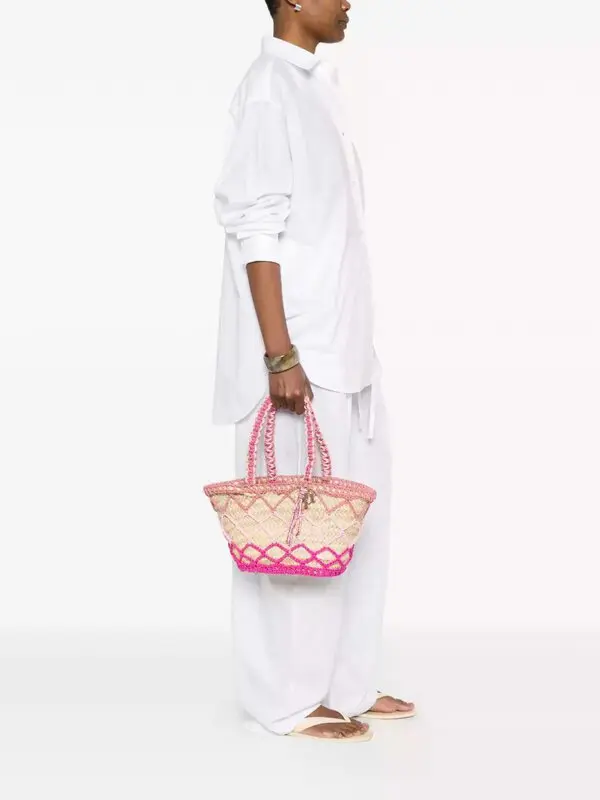 Rosantica Medium Braided-rope Tote Bag