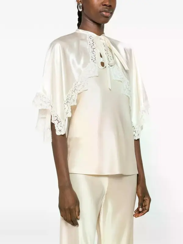 Alberta Ferretti Lace Jacket