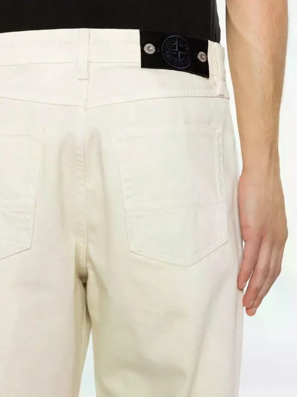 Stone Island Buttoned Jeans