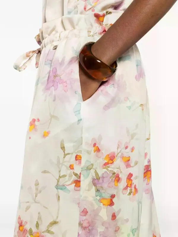 Herno Floral-pattern Trousers