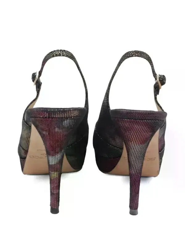 JIMMY CHOO Peep-toe Slingback Pumps
