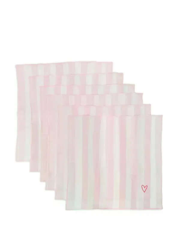 BAMBAH Veranda Napkins - Pink