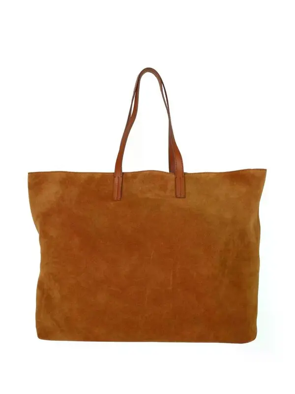 Palm Angels Suede Tote Bag - Brown