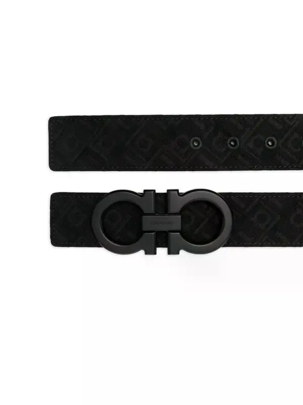 FERRAGAMO Logo-pattern Belt