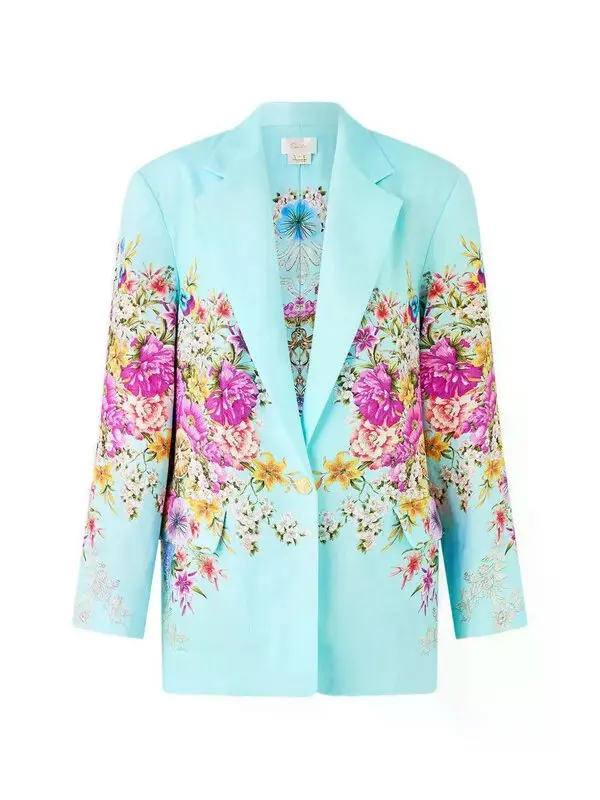 Camilla Floral-pattern Blazer