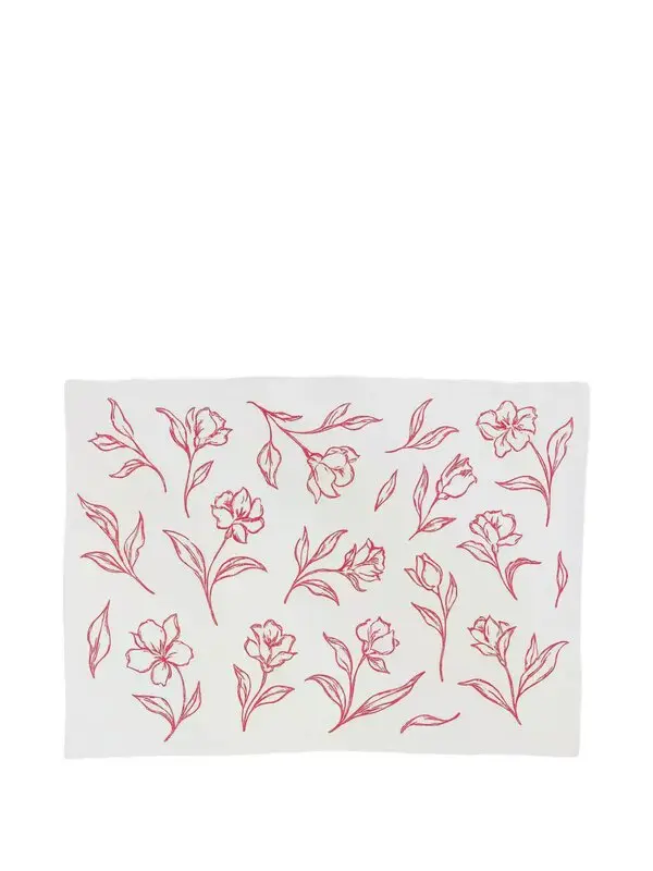 BAMBAH Camilia Placemat - Red