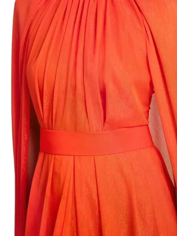 GEMY MAALOUF Cape-like Sleeves Maxi Kaftan