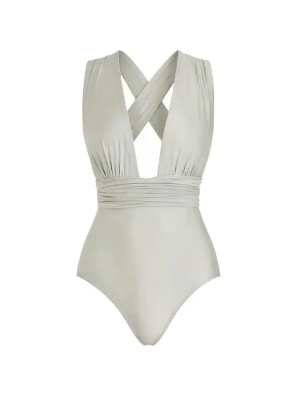 LENNY NIEMEYER Crisscross Swimsuit - Grey