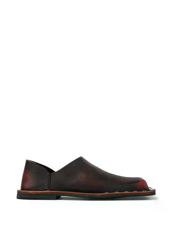 Camper Studded Leather Mules