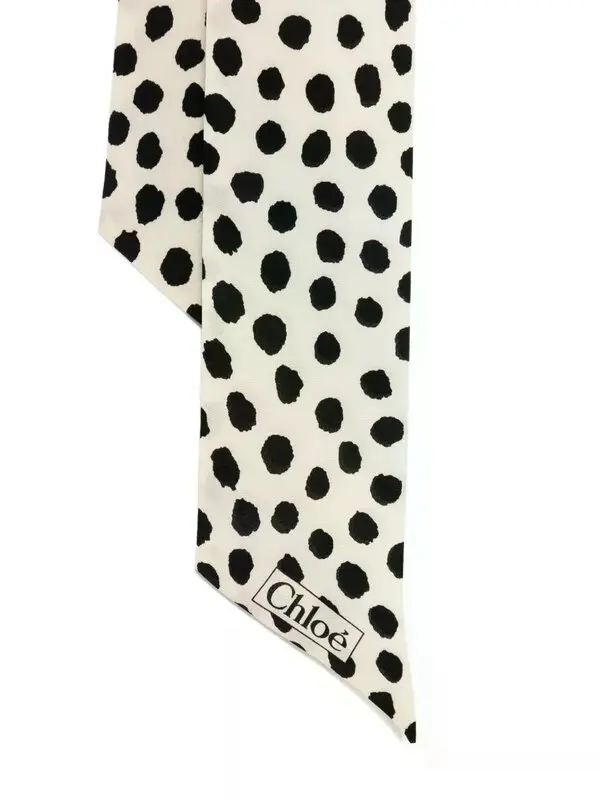 Chloé Polka-dot Scarf