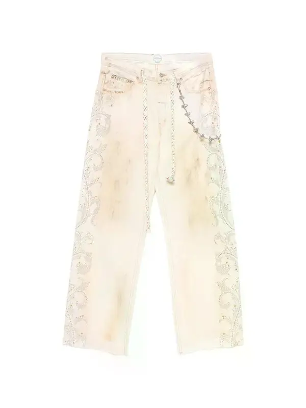 ERCOLE STUDIO Crystal-embellished Jeans