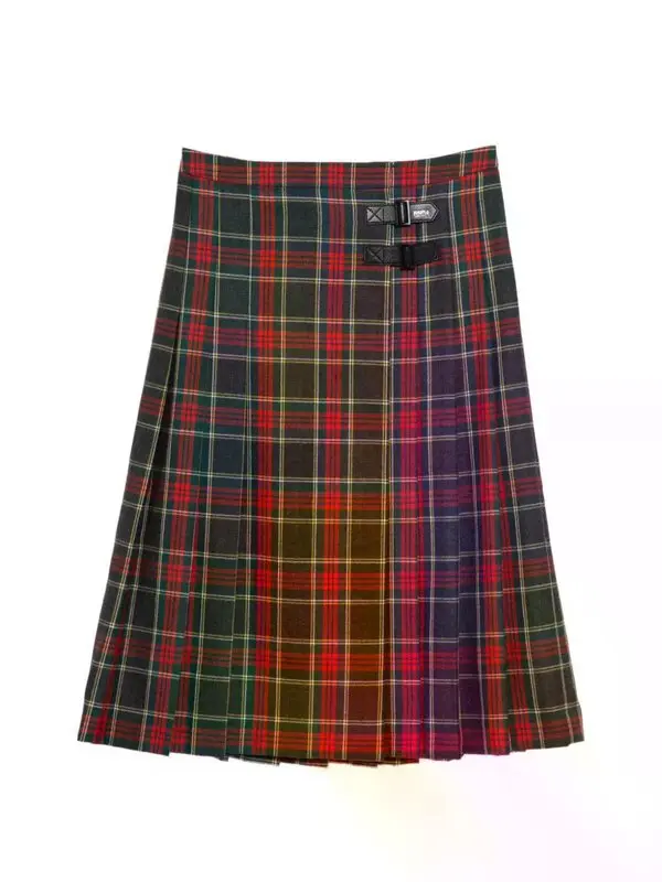 JUUN.J Plaid Pleated Skirt