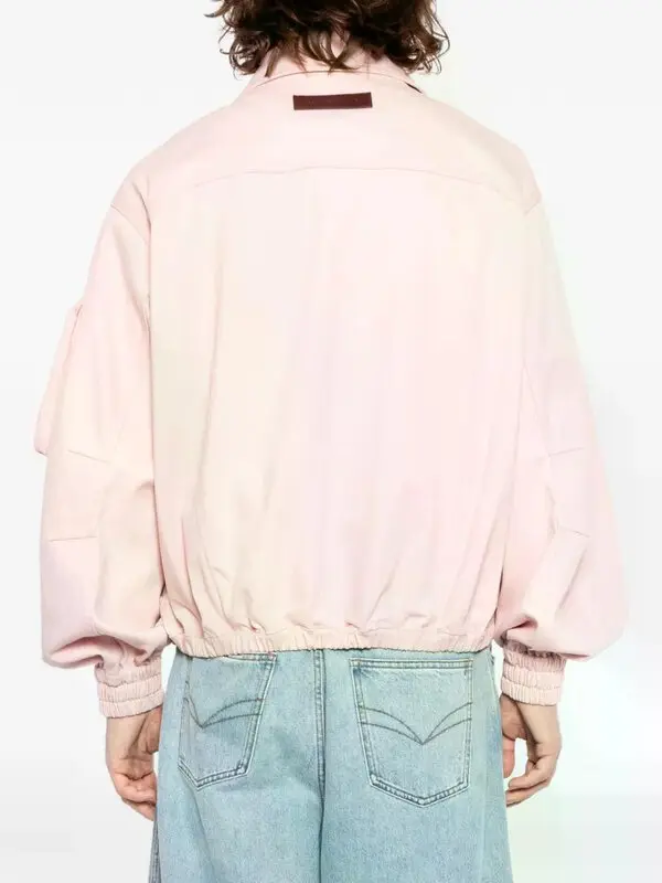FENG CHEN WANG Logo-patched Long-sleeve Bomber Jacket
