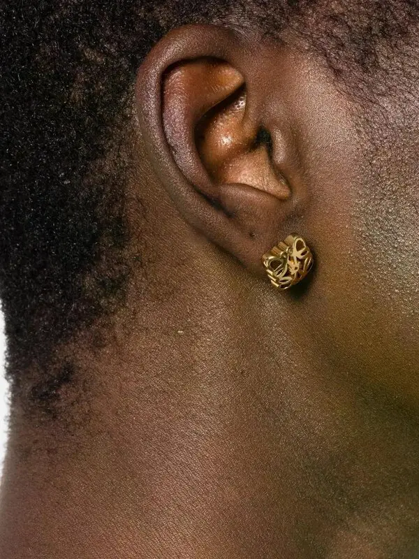 Loewe Anagram Bombé Stud Earrings