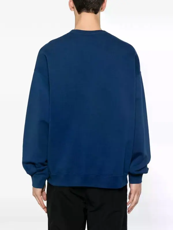 Canada Goose Embroidered Crew Sweatshirt - Blue