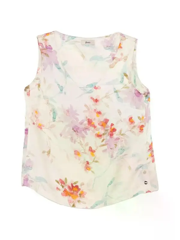 Herno Floral-pattern Top