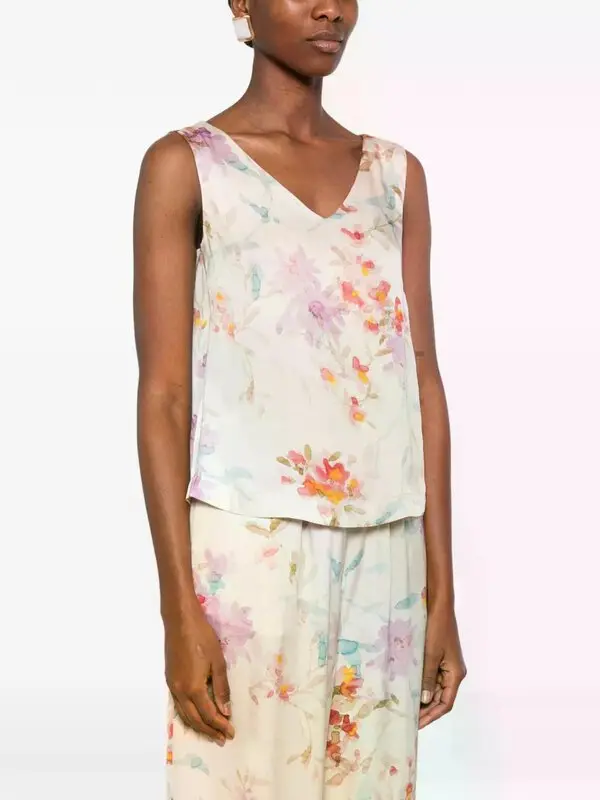 Herno Floral-pattern Top