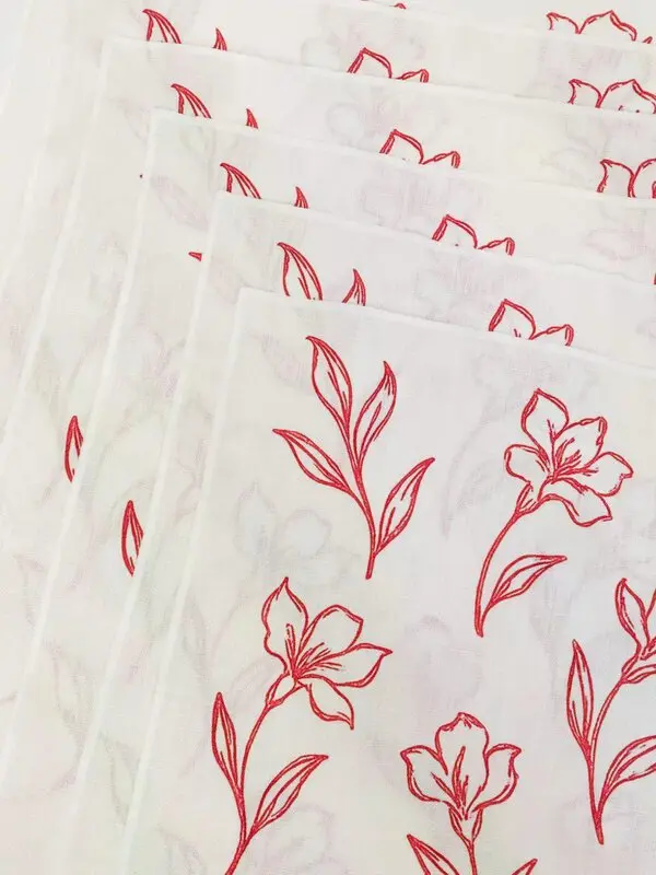 BAMBAH Camilla Napkins - White