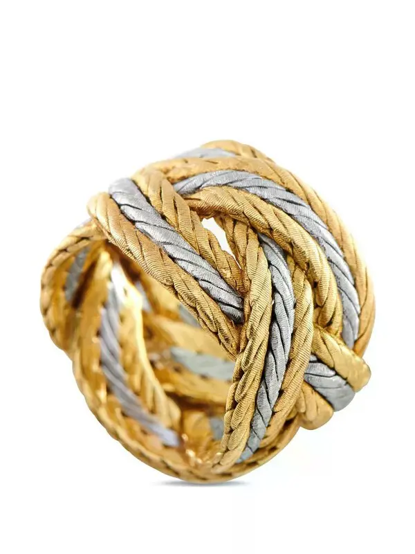 Buccellati Braided Three-band Ring