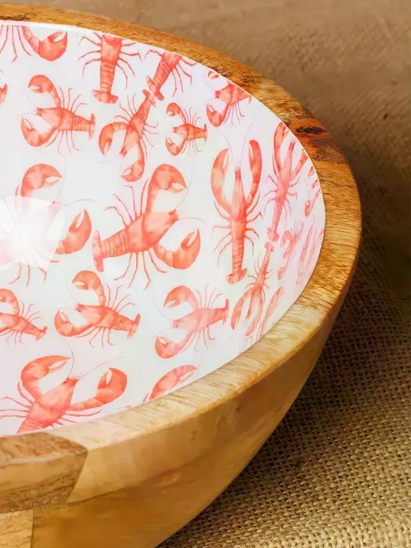 CHEHOMA Lobster-print Bowl