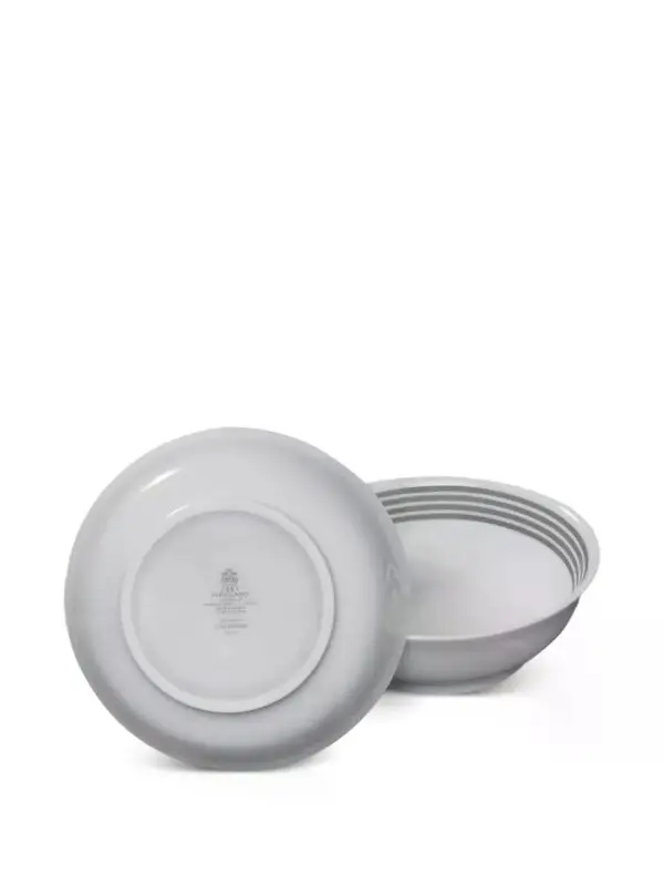 Thom Browne Limoges Porcelain 4-bar Haviland Bowl Set