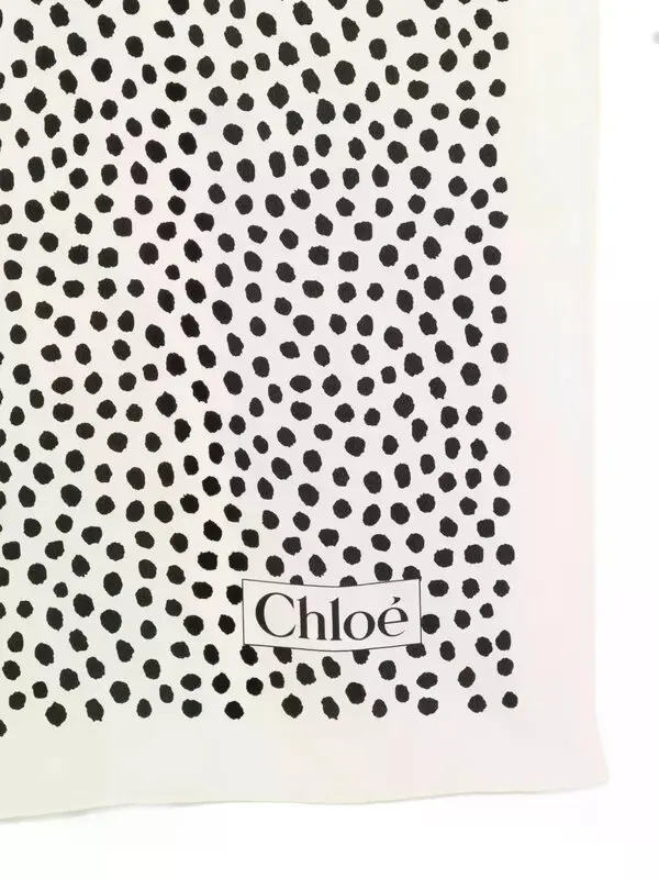Chloé Polka-dot Scarf