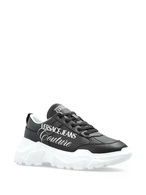 Versace Logo-print Lace-up Sneakers
