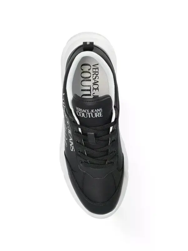 Versace Logo-print Lace-up Sneakers