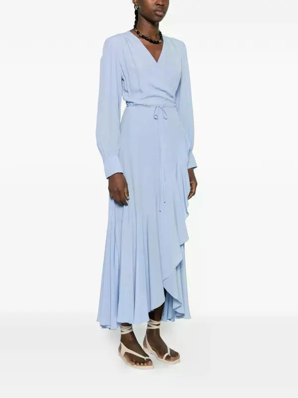 TWINSET Ruffled Wrap Dress