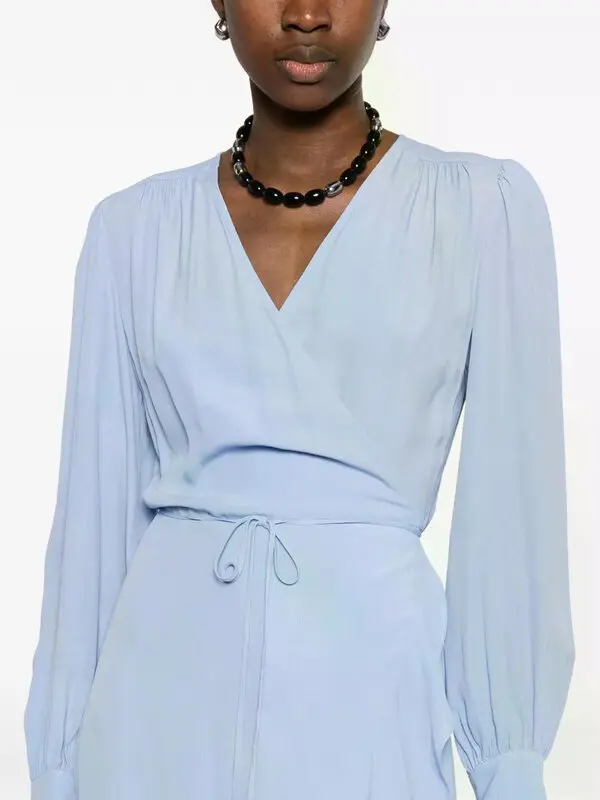 TWINSET Ruffled Wrap Dress