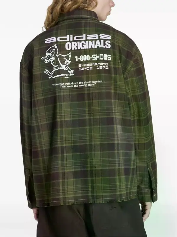 Adidas Checked Pocket Shirt