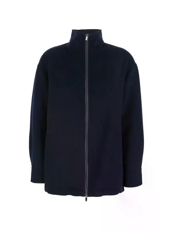 Max Mara Zip Jacket - Blue