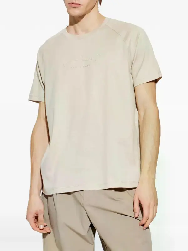 Paul & Shark Logo-embroidered T-shirt