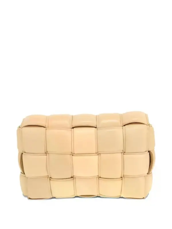 Bottega Veneta 2020s Padded Cassette Shoulder Bag - Neutrals