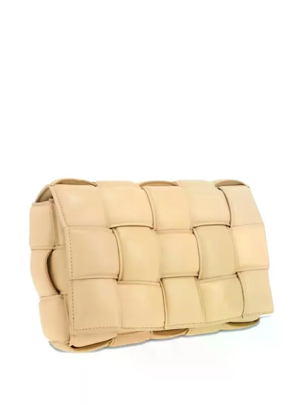 Bottega Veneta 2020s Padded Cassette Shoulder Bag - Neutrals