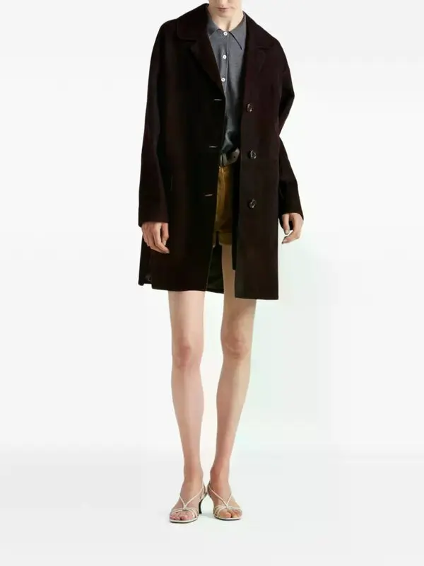 Prada Suede Coat