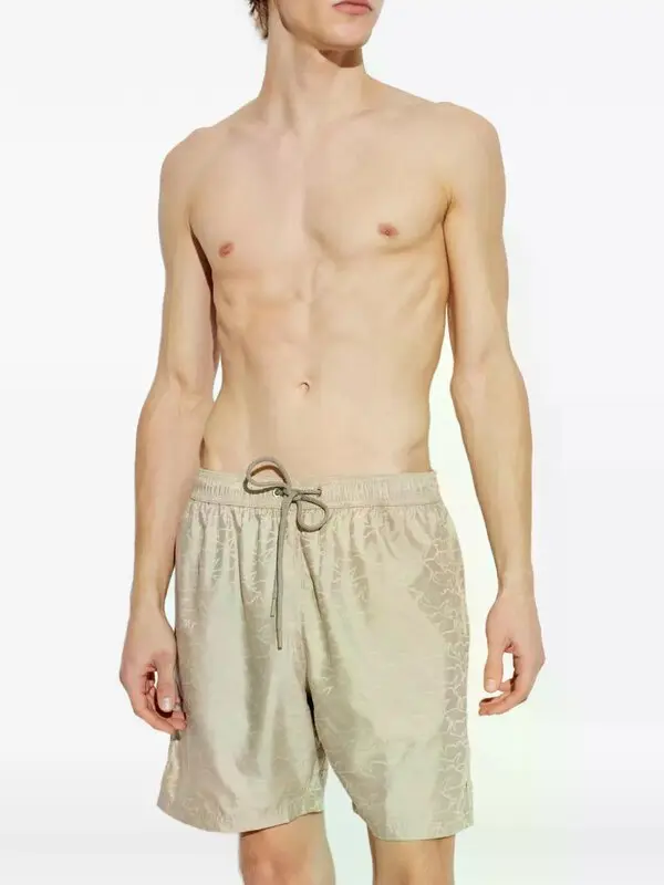 Paul & Shark Pattern Swim Shorts