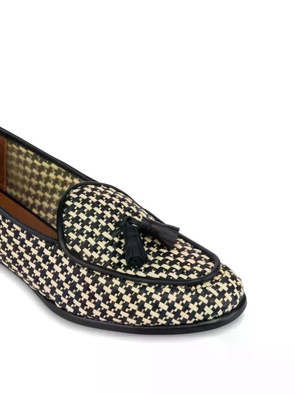 POLLINI Viktoria Belgian Patterned Loafers