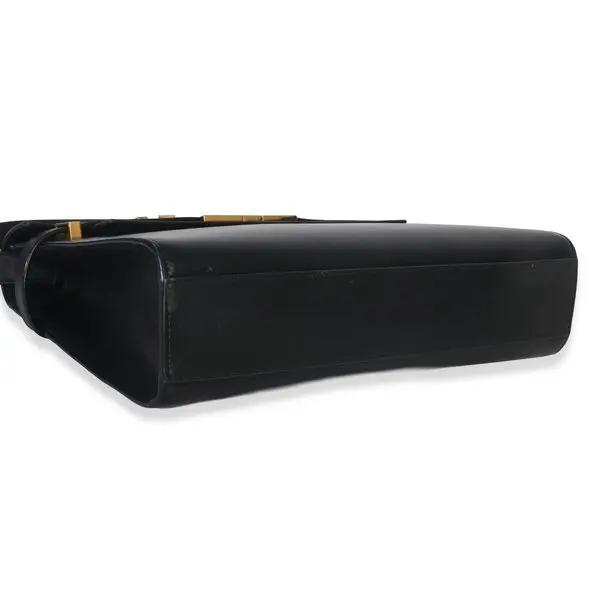 Saint Laurent Calfskin Manhattan Shoulder Bag - Black