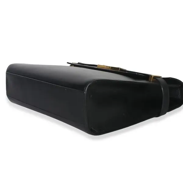Saint Laurent Calfskin Manhattan Shoulder Bag - Black