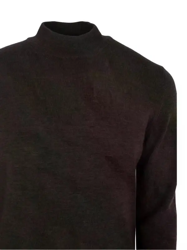 BARBA NAPOLI Turtleneck Sweater - Brown