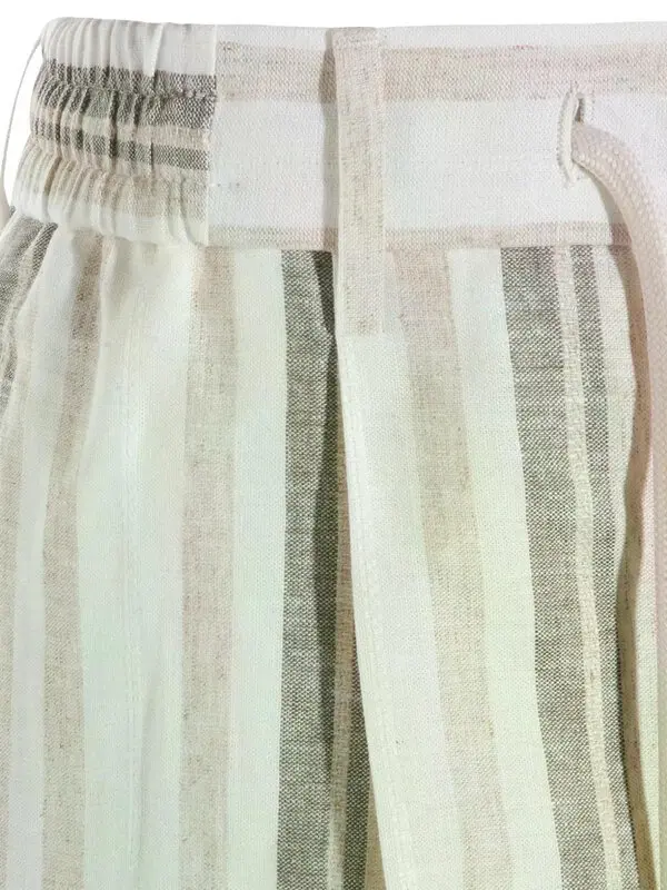 Tagliatore Striped Drawstring Shorts