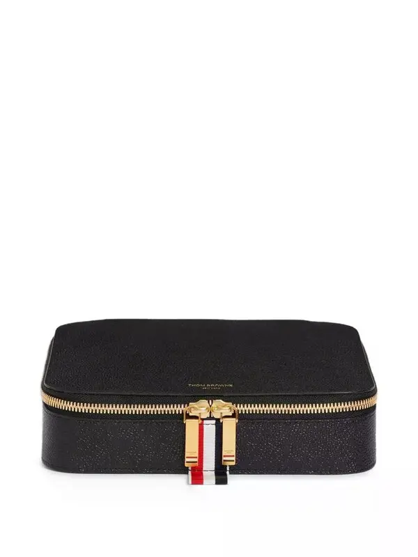 Thom Browne Logo-detail Shoe Care Kit - Black