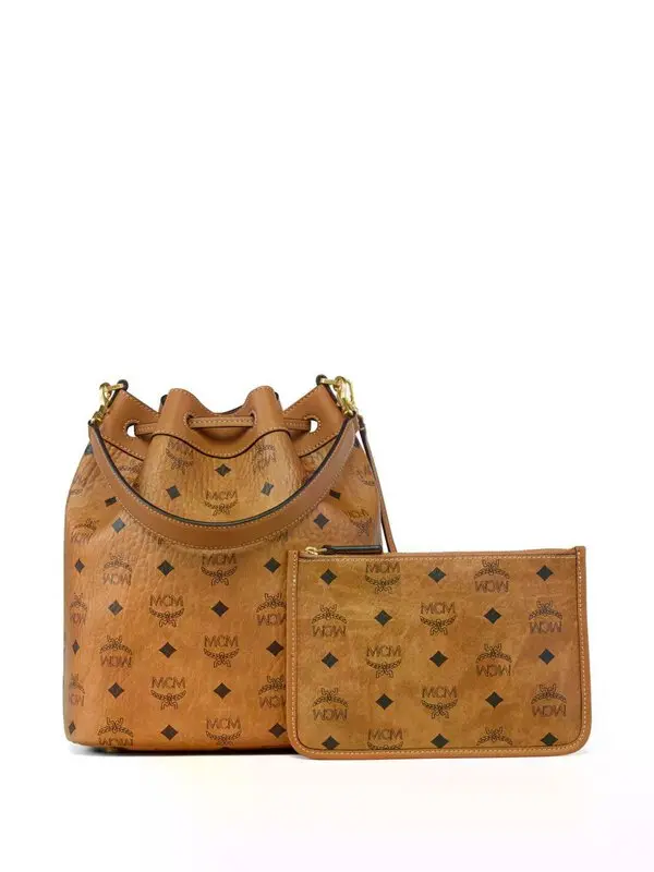 Mcm Dessau Bucket Bag Monogram Canvas
