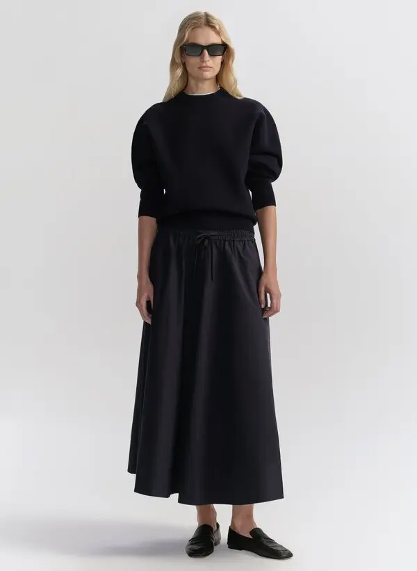 A.L.C. Remy Drawstring Midi Skirt