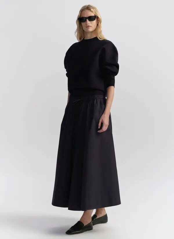 A.L.C. Remy Drawstring Midi Skirt