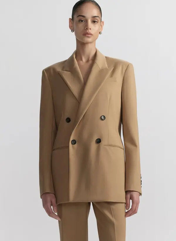 A.L.C. Calla Oversized Tailored Jacket - Desert Beige