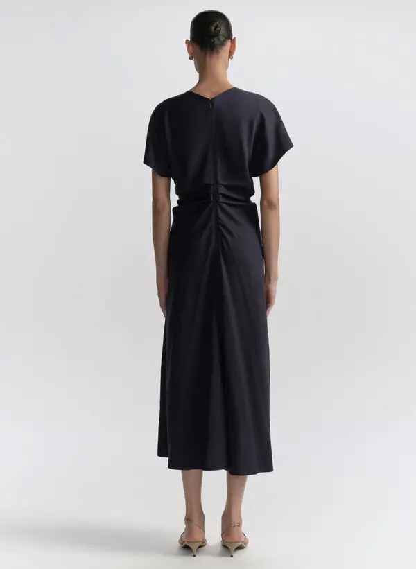A.L.C. Rem Ruched Midi Dress