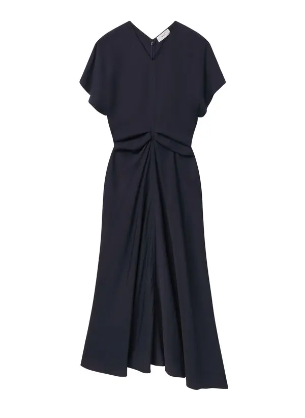A.L.C. Rem Ruched Midi Dress