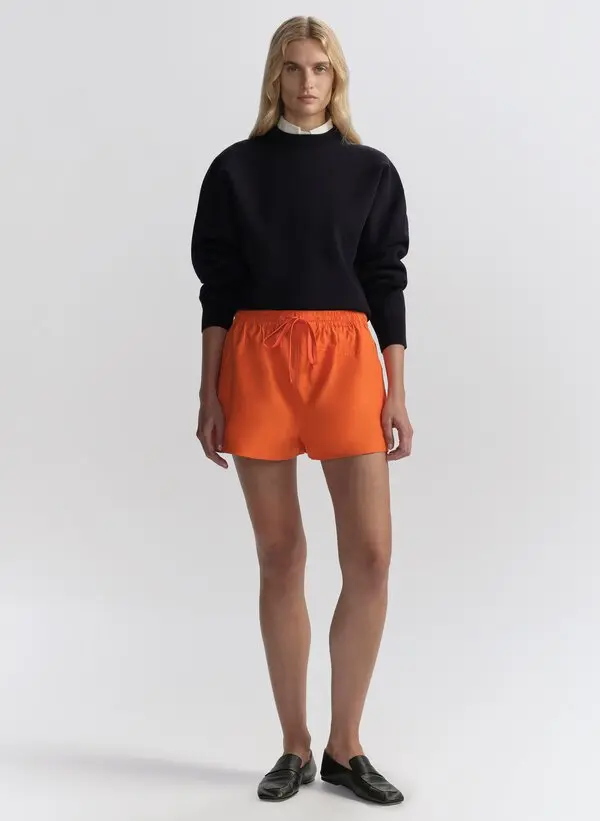 A.L.C. Camden Drawstring Short - Persimmon